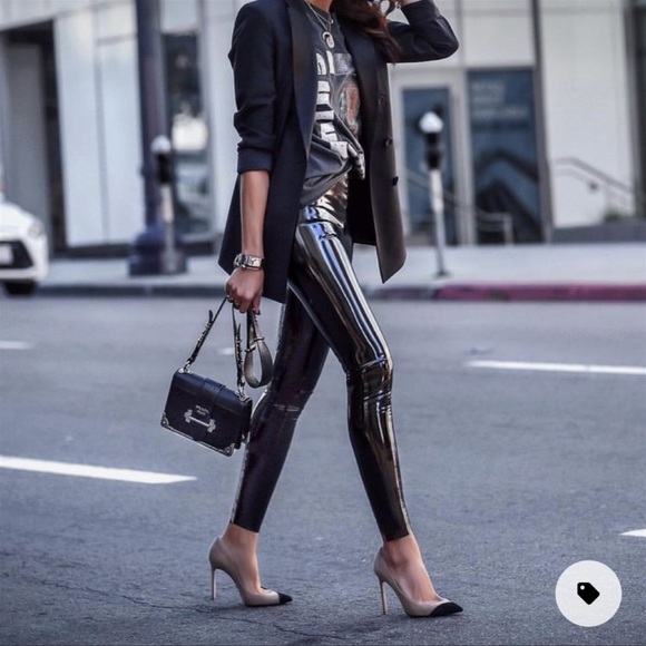 Commando | Pants & Jumpsuits | Commando Patent Faux Leather Leggings ...